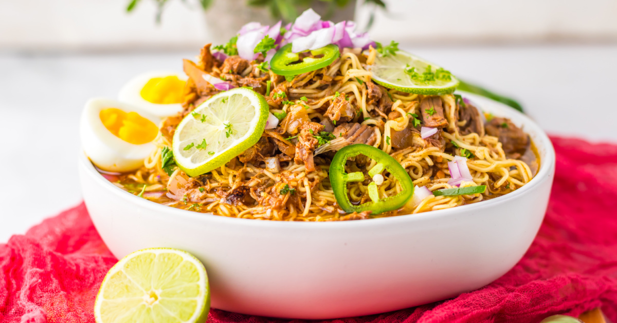 Birria Ramen - Simply Macros