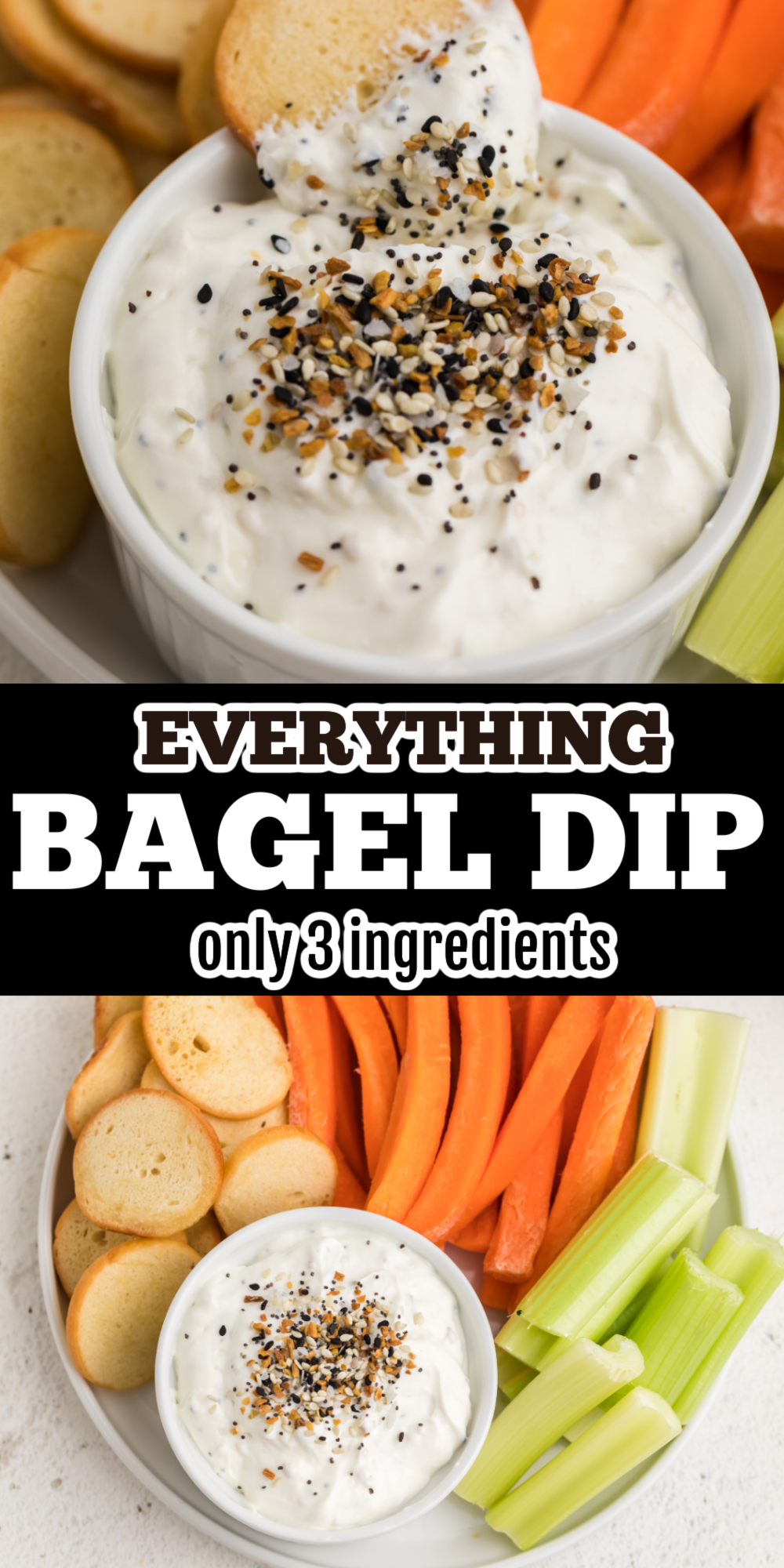 Everything Bagel Dip - Simply Macros