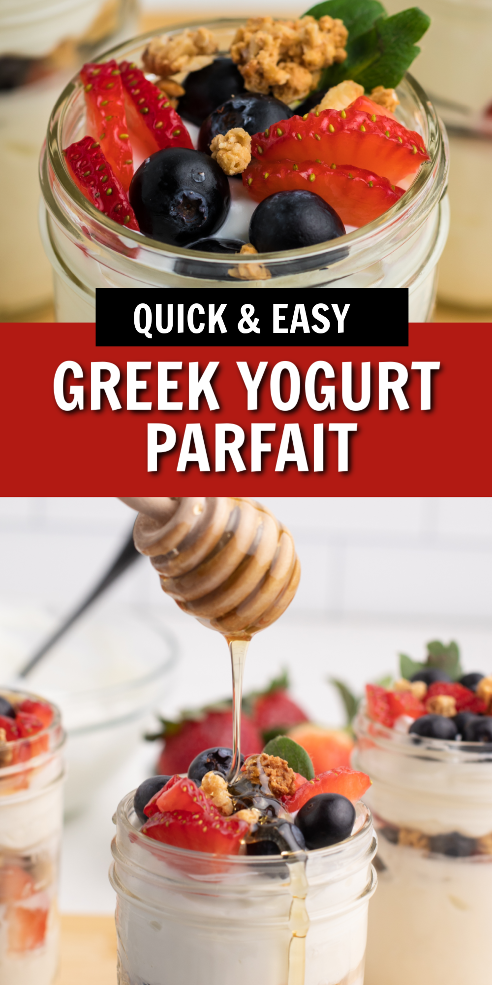 Greek Yogurt Parfait - Simply Macros
