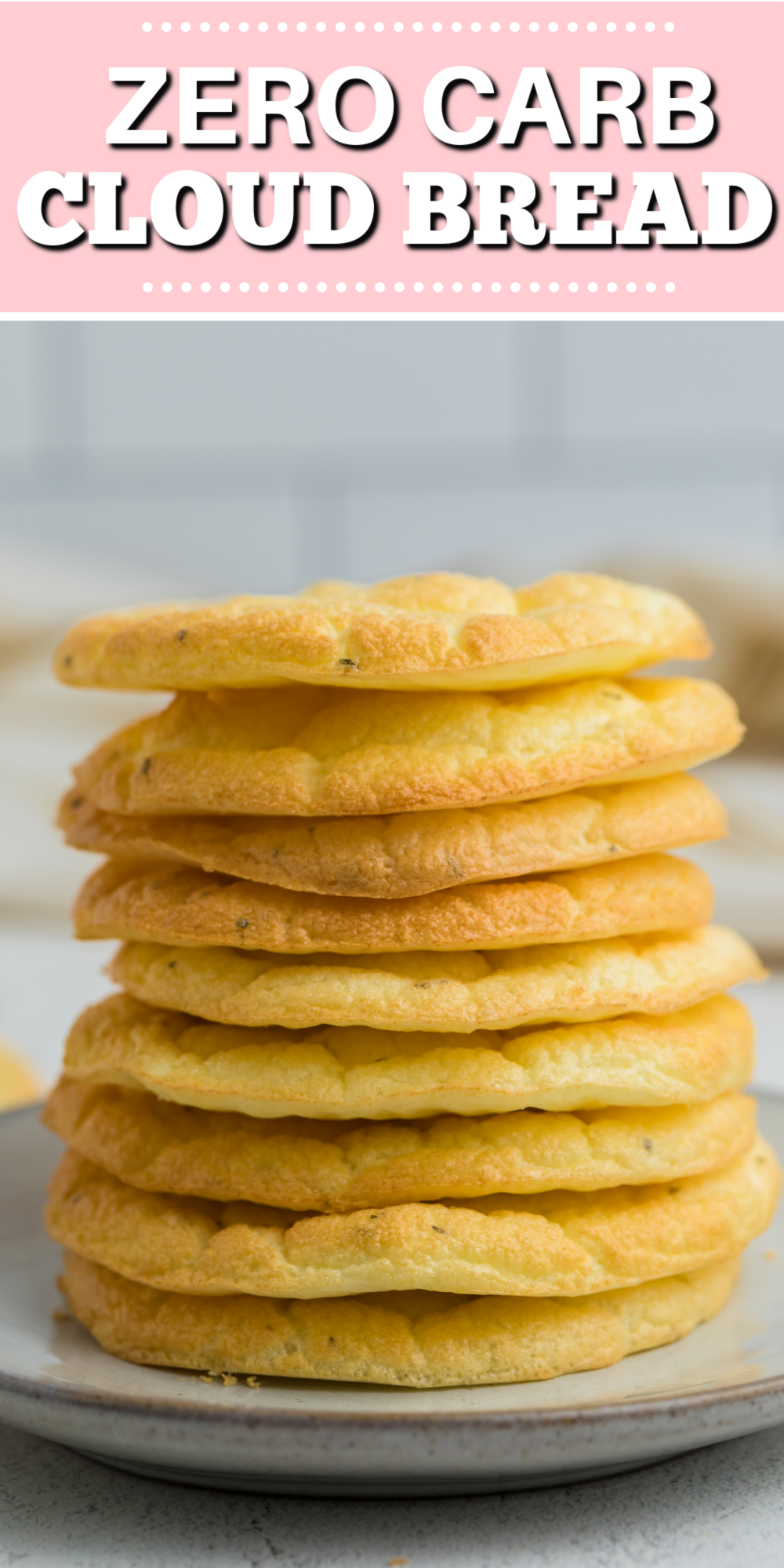 Easy Cloud Bread (Gluten Free Low Carb) - Simply Macros