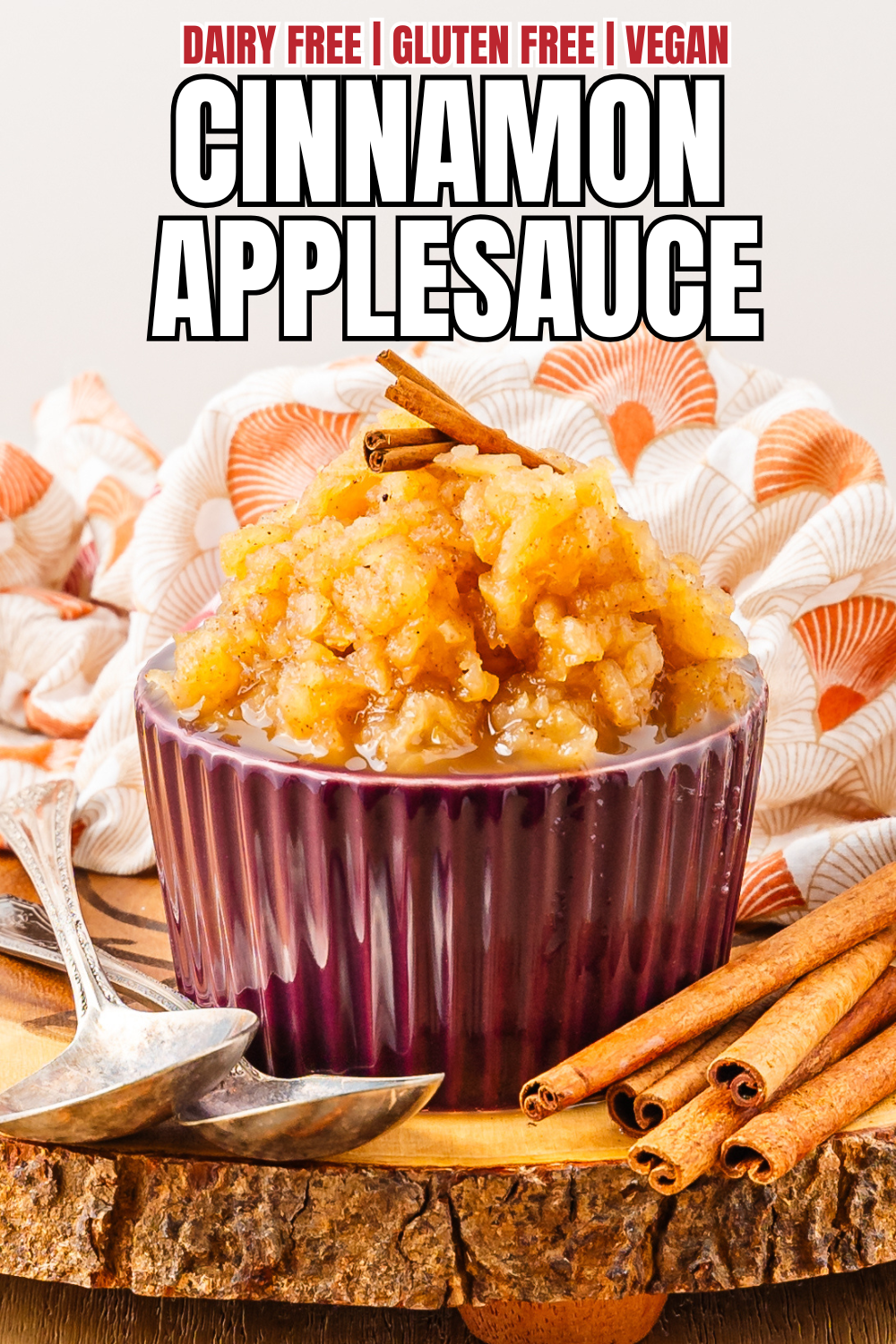 Recipe for Homemade Applesauce - Simply Macros