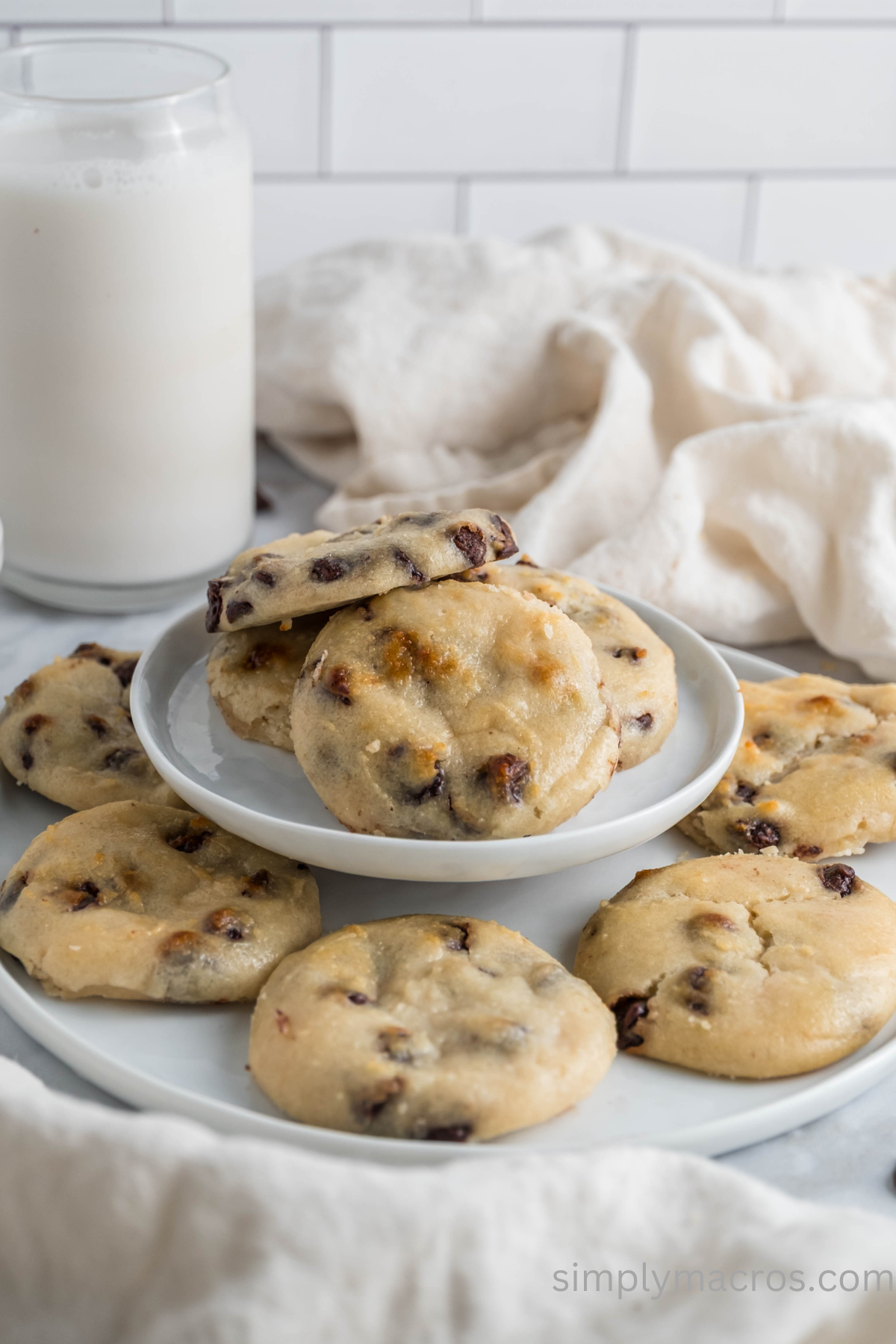 Chocolate Chip Cottage Cheese Cookies - Simply Macros