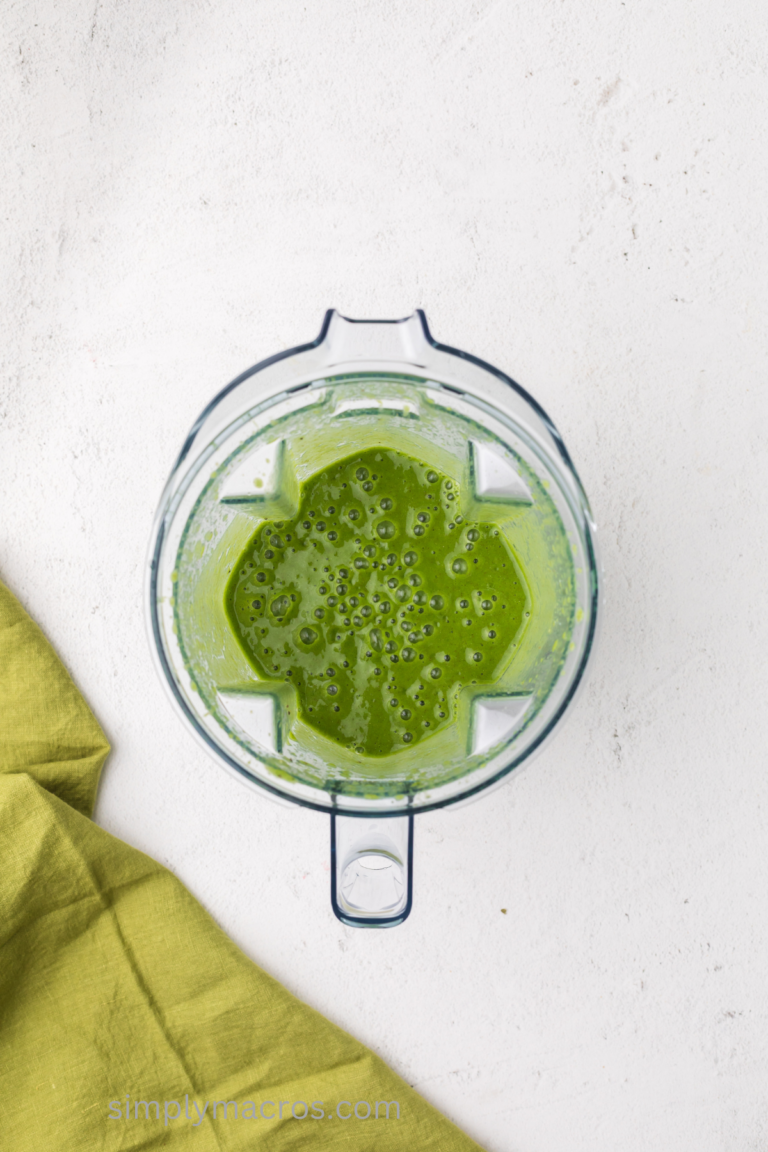 Kale Smoothie with Mango & Banana! - Simply Macros