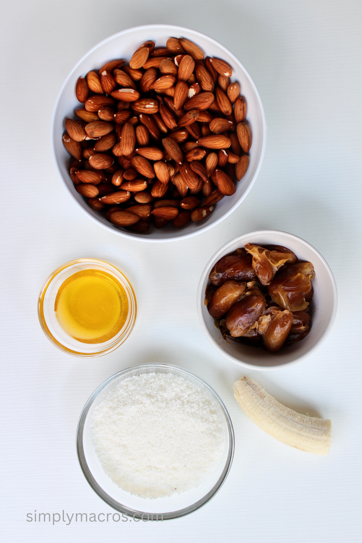 Coconut Almond Bites - Simply Macros
