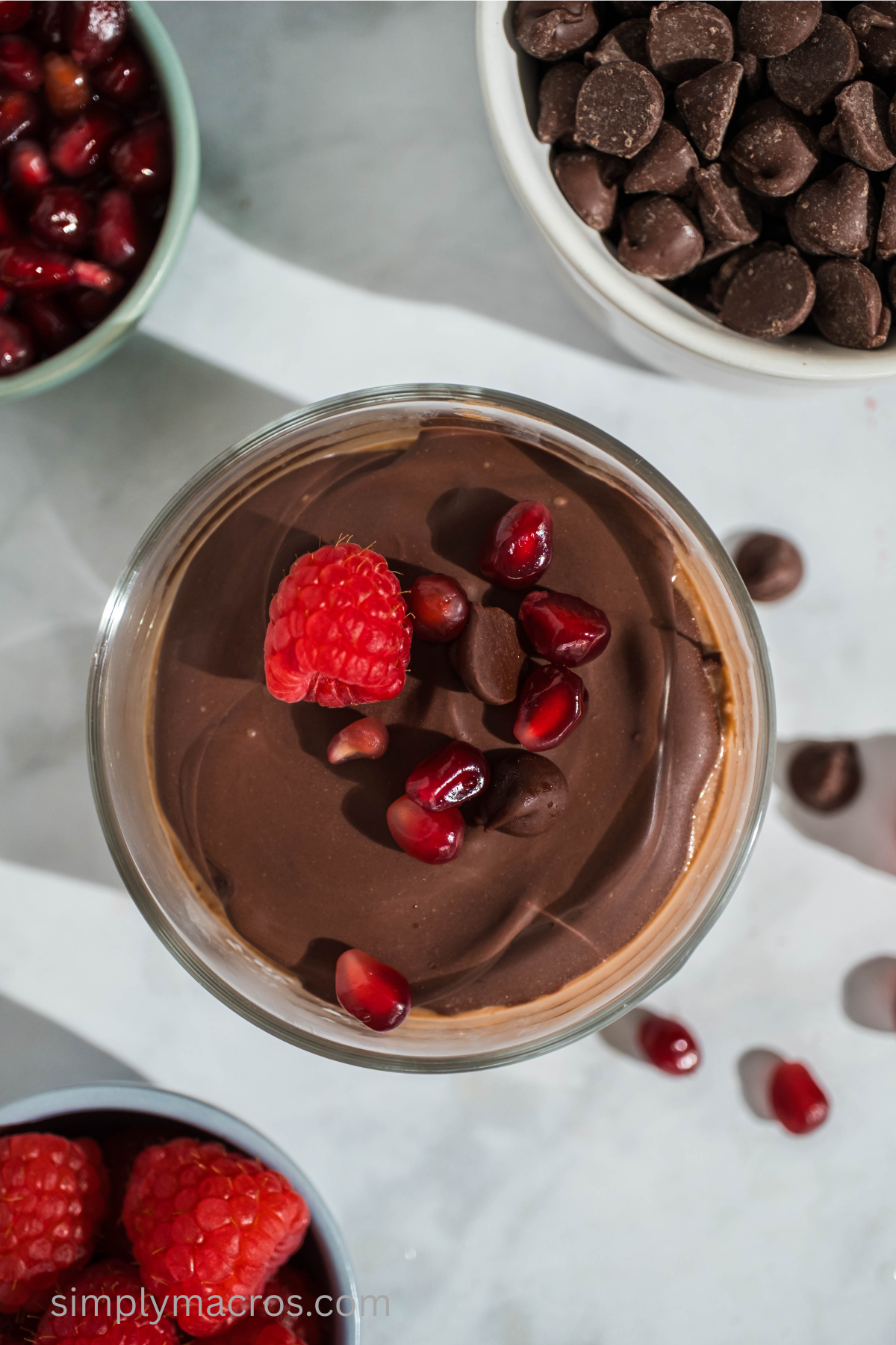 Cottage Cheese Chocolate Mousse - Simply Macros