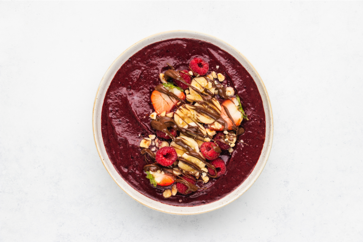 Nutella Acai Bowl - Simply Macros