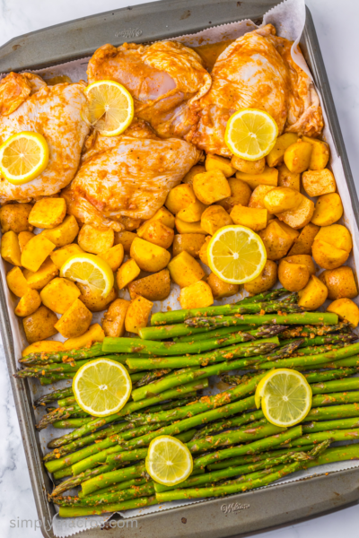 Lemon Garlic Chicken Recipe - Simply Macros