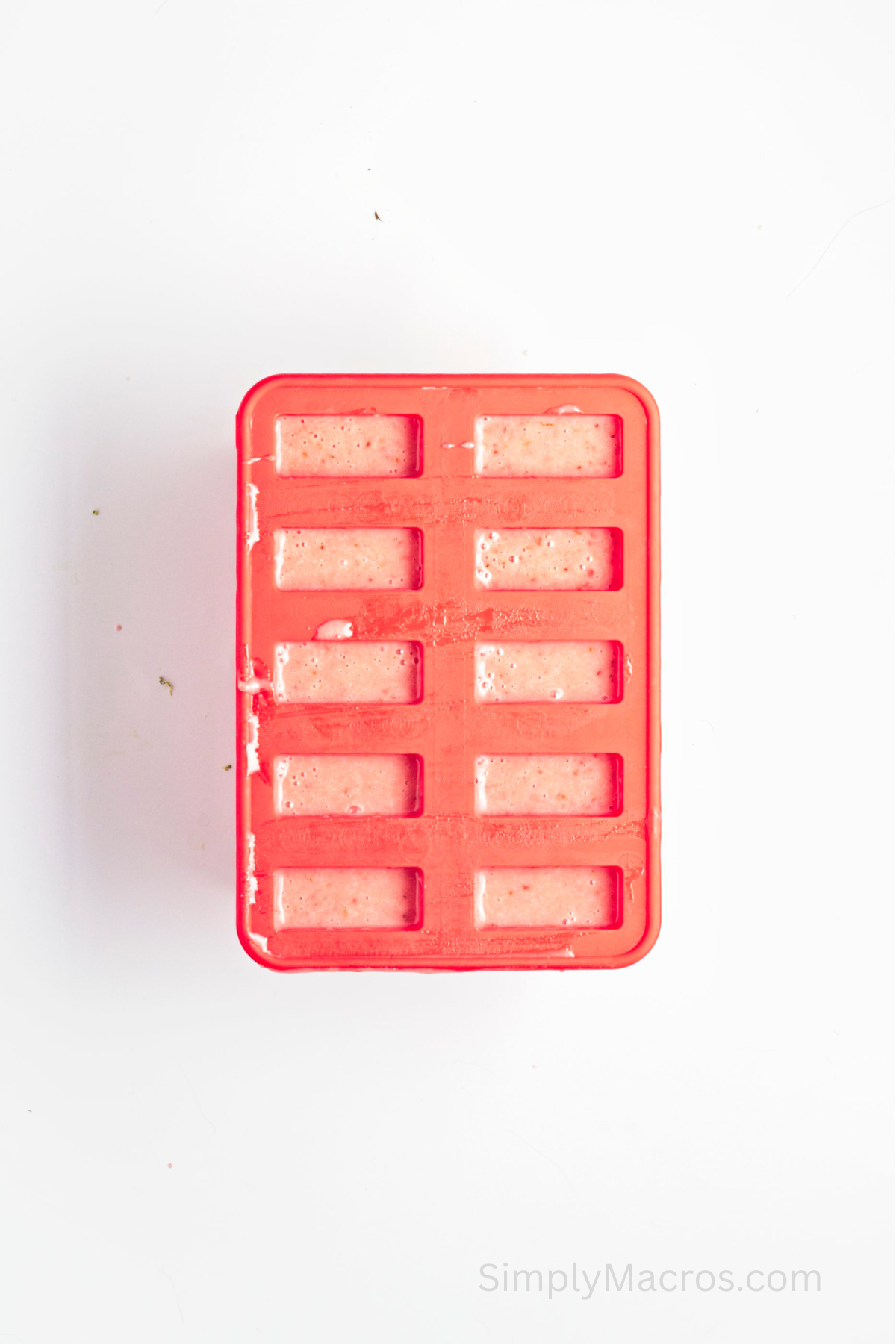 Creamy Strawberry Lime Popsicles - Simply Macros
